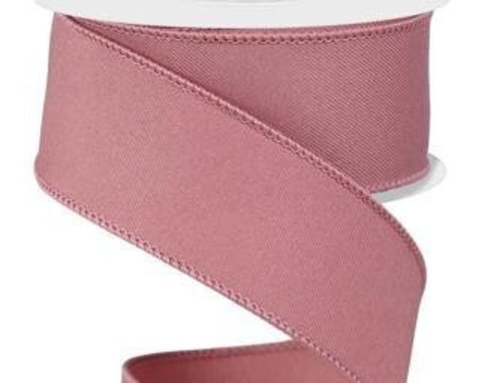 Ships Free Over 35 in US - Diagonal Weave Solid Wired Edge Ribbon, 1.5 ...