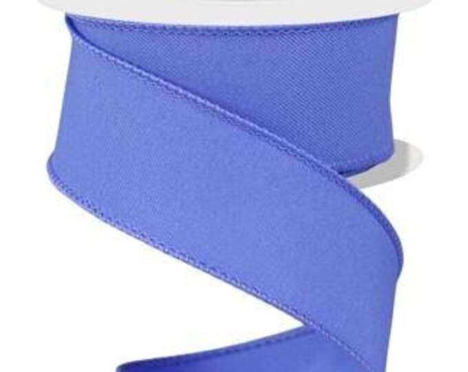 Ships Free Over 35 in US - Solid Diagonal Weave Wired Edge Ribbon, 1.5 ...
