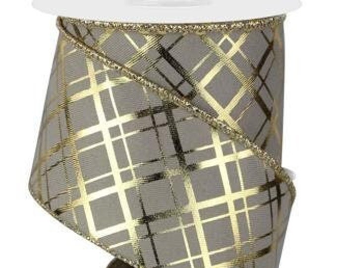 Ships Free Over 35 in US - Metallic Thick/thin Diagonal Check Wired ...