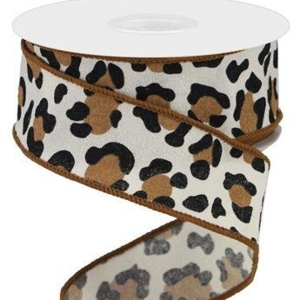 Leopard Ribbon - Etsy