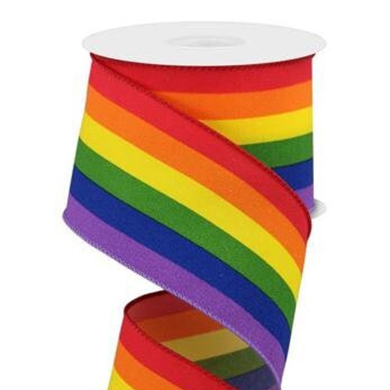 Rainbow Ribbon - Etsy