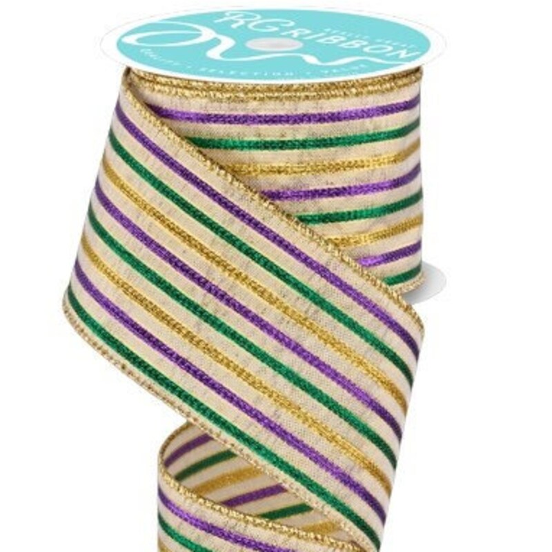 Mardi Gras Ribbon - Etsy
