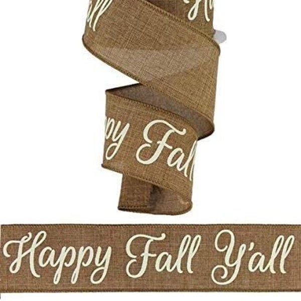 Fall Ribbon - Etsy