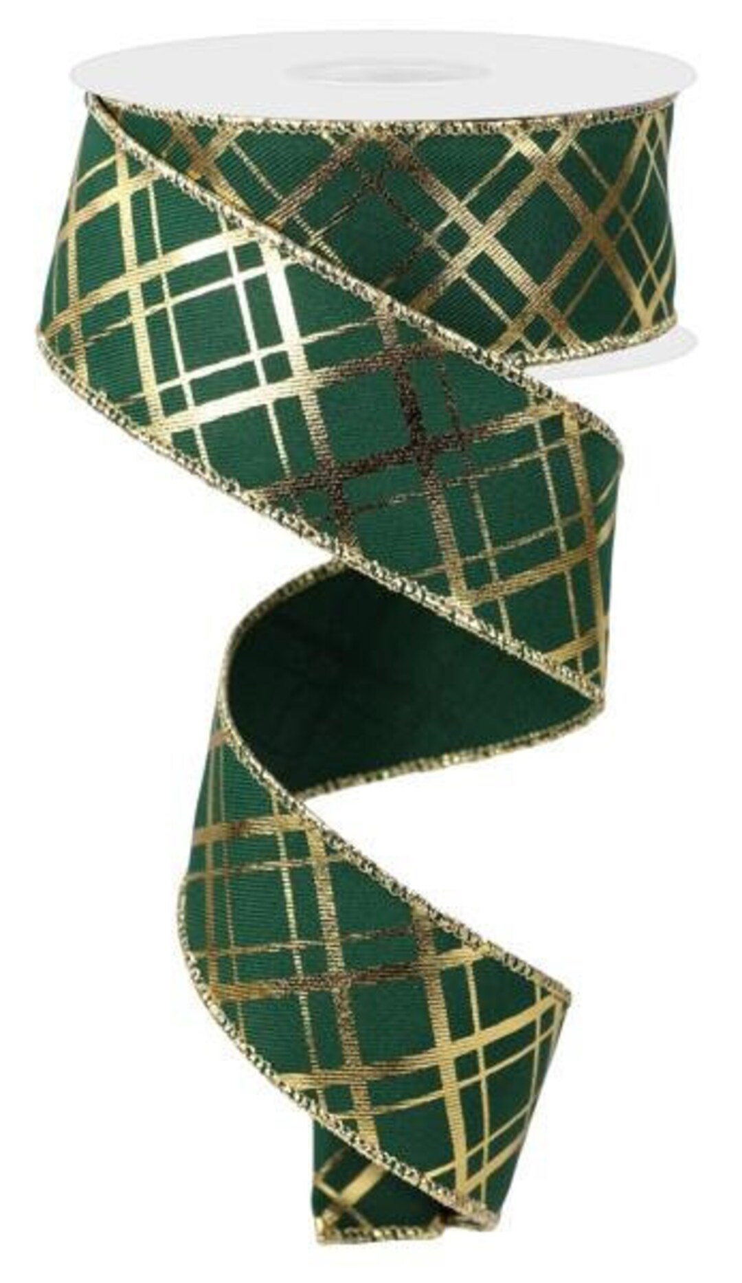 Ships Free Over 35 in US - Metallic Thick/thin Diagonal Check Wired ...