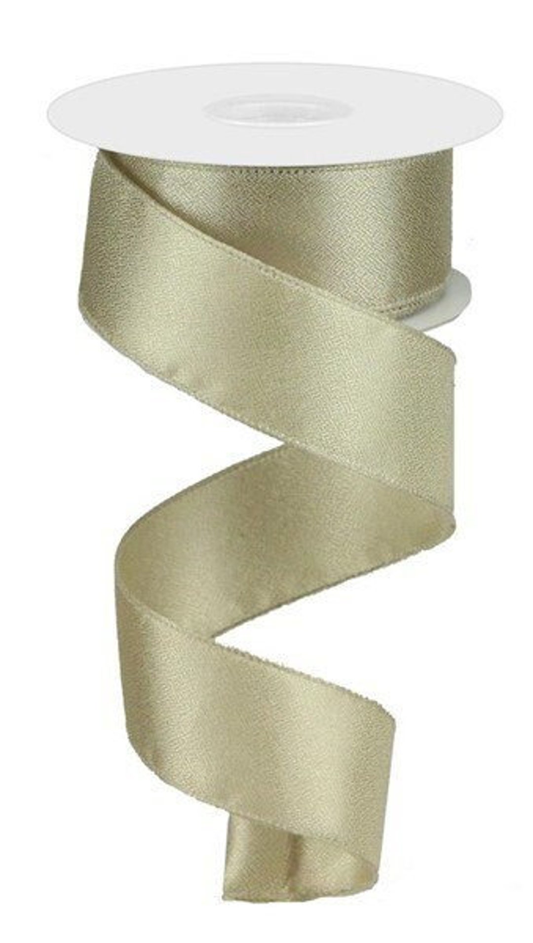 Ships Free Over 35 in US - Shiny Satin Wired Edge Ribbon, 1.5" X 10 ...