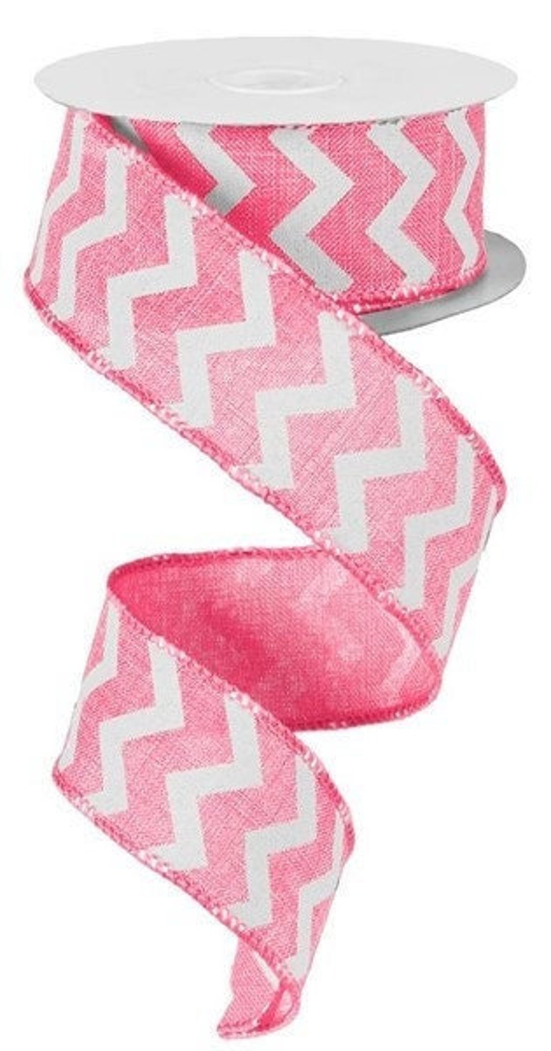 Ships Free Over 35 in US Small Chevron Wired Edge Ribbon - Etsy