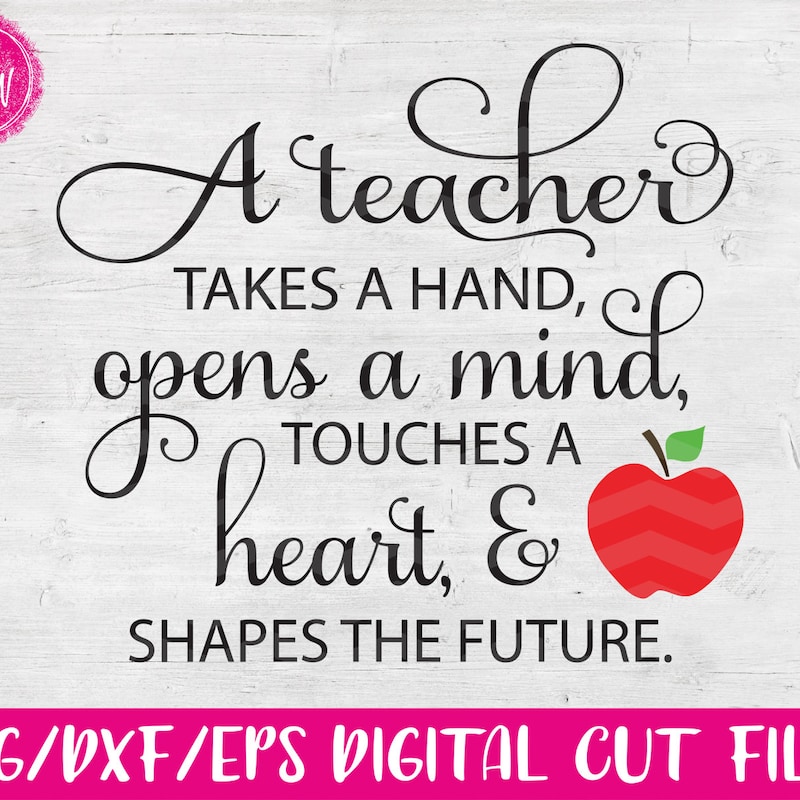 Teacher Takes a Hand - Etsy