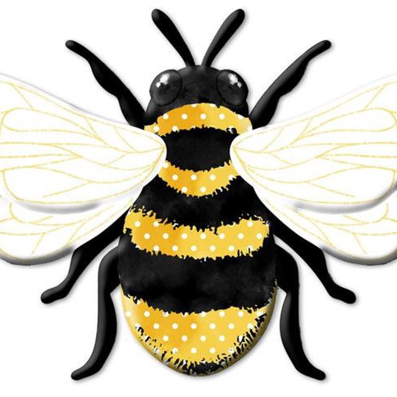 Metal Bee Sign - Etsy