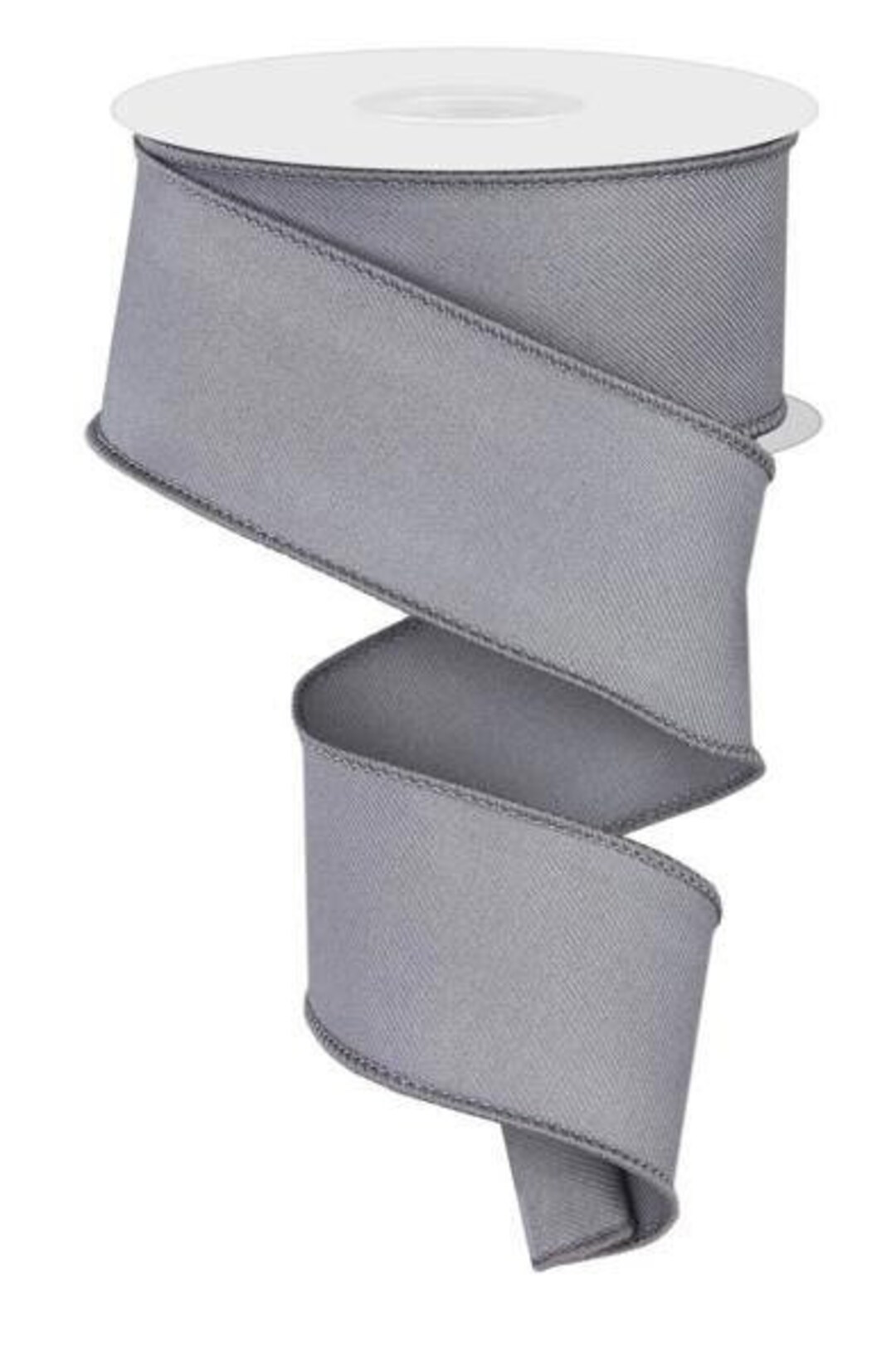 Ships Free Over 35 in US - Diagonal Weave Solid Wired Edge Ribbon, 1.5 ...