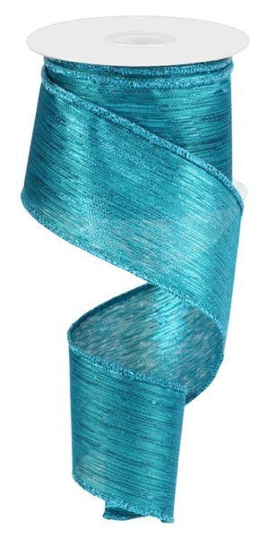 Ships Free Over 35 in US - Vertical Metallic Stripe Wired Edge Ribbon ...