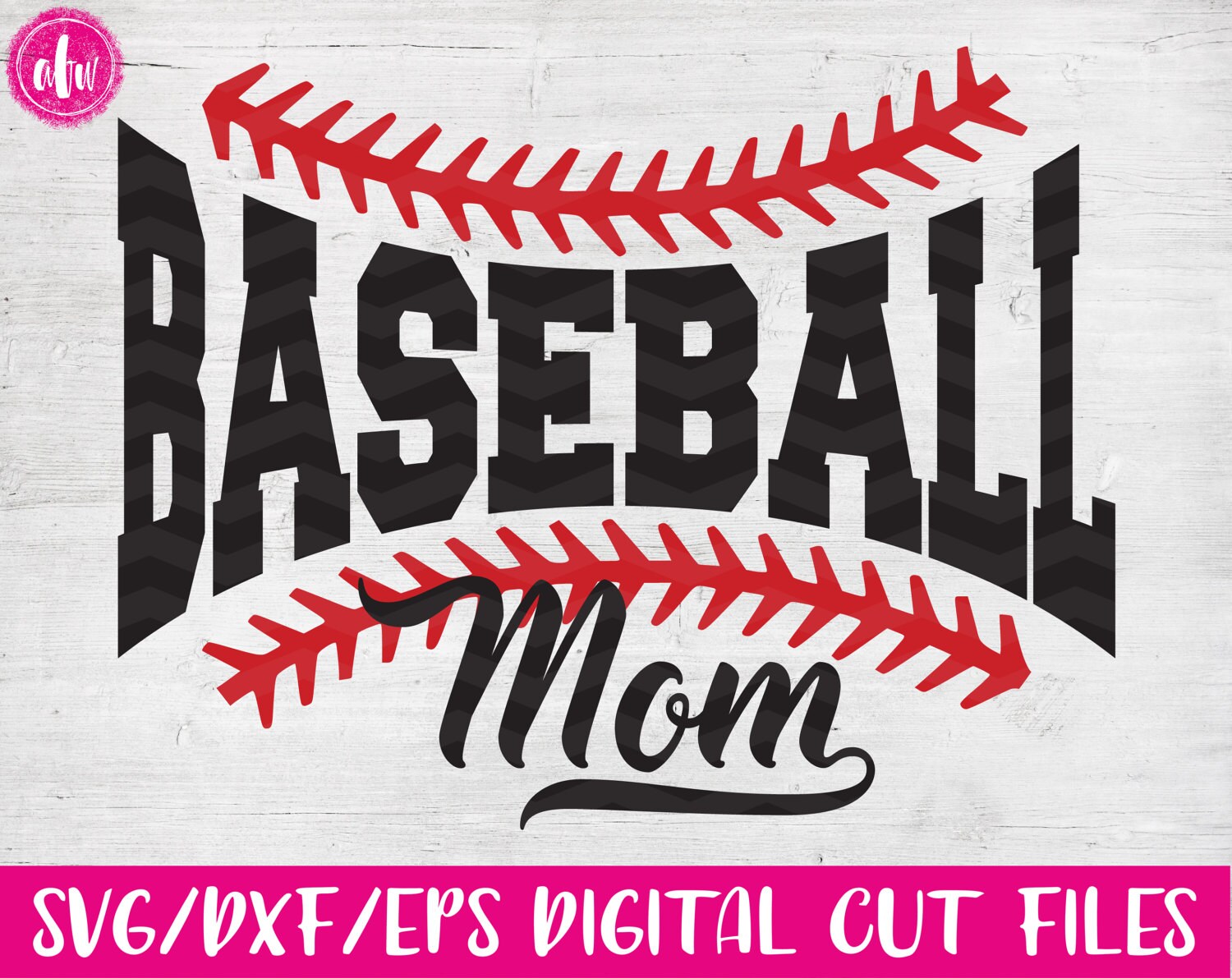 Baseball Mom, SVG, DXF, EPS, Cut File, Sports Mom, Spring, Summer ...
