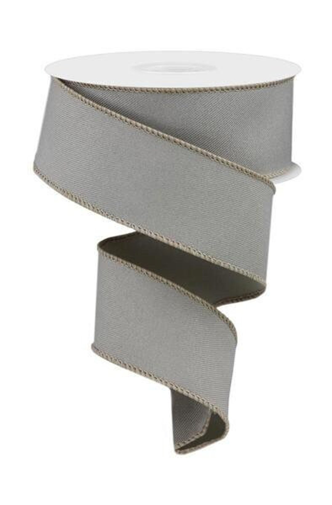 Ships Free Over 35 in US - Diagonal Weave Solid Wired Edge Ribbon, 1.5 ...