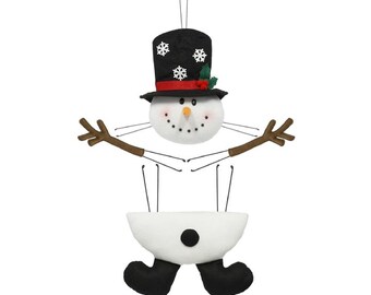 Ships Free Over 35 in US 5 Piece Snowman Wreath Decor Kit - Etsy