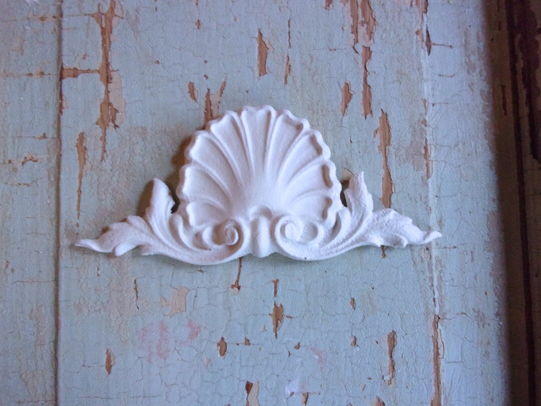 Shell Crest FURNITURE ONLAY APPLIQUES Flexible Mouldings Architectural ...