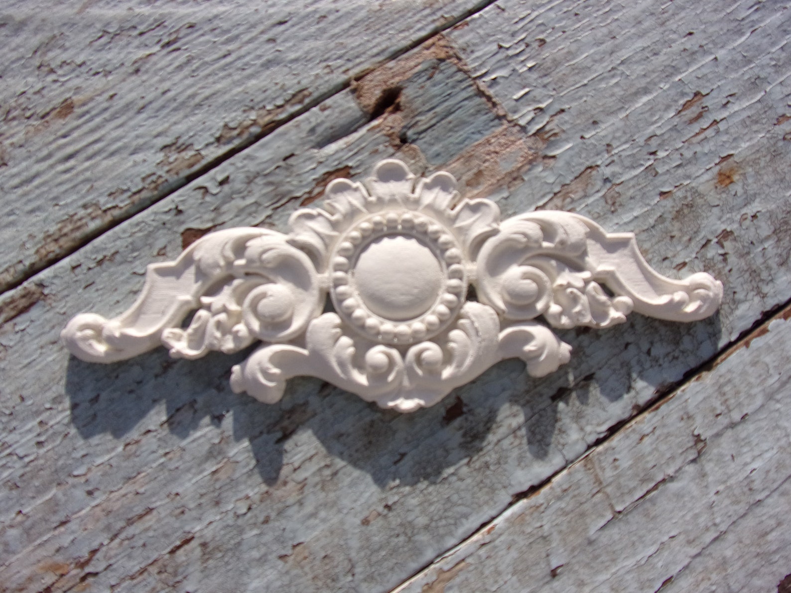 Shabby Chic FURNITURE APPLIQUES Architectural Center Onlays - Etsy