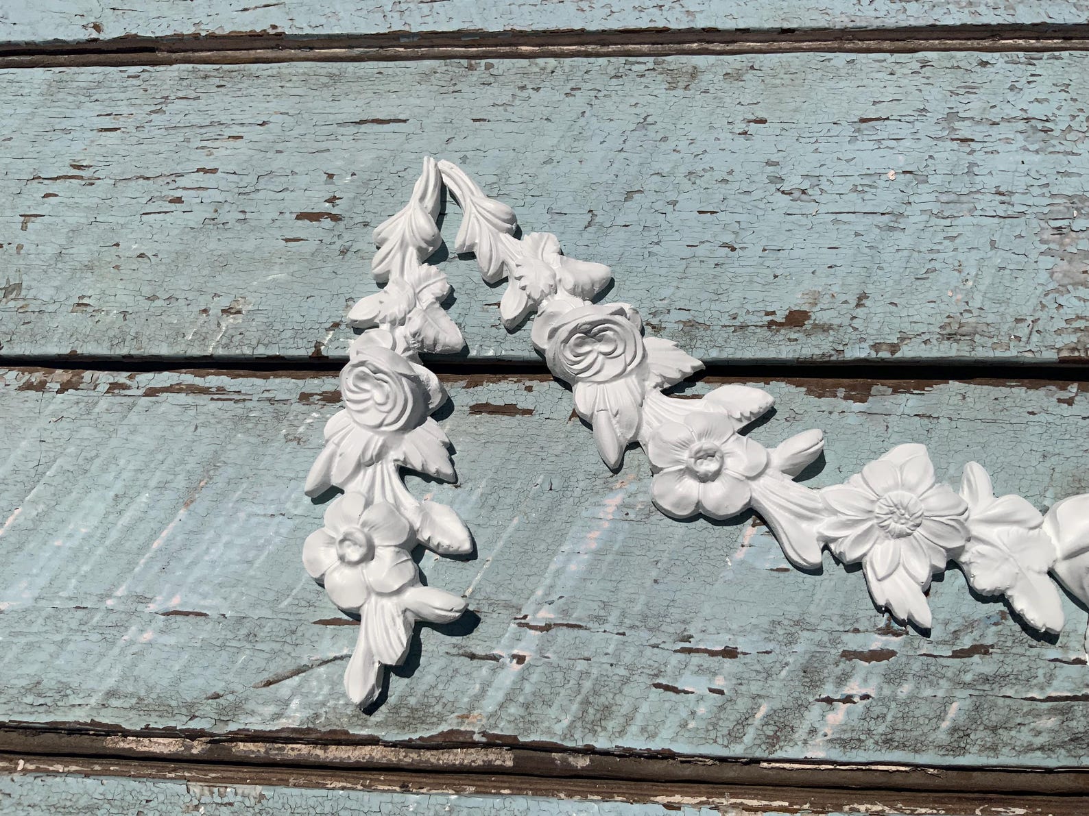 FRENCH ROSES Swags Large /drops Furniture Appliques Onlays Mouldings ...