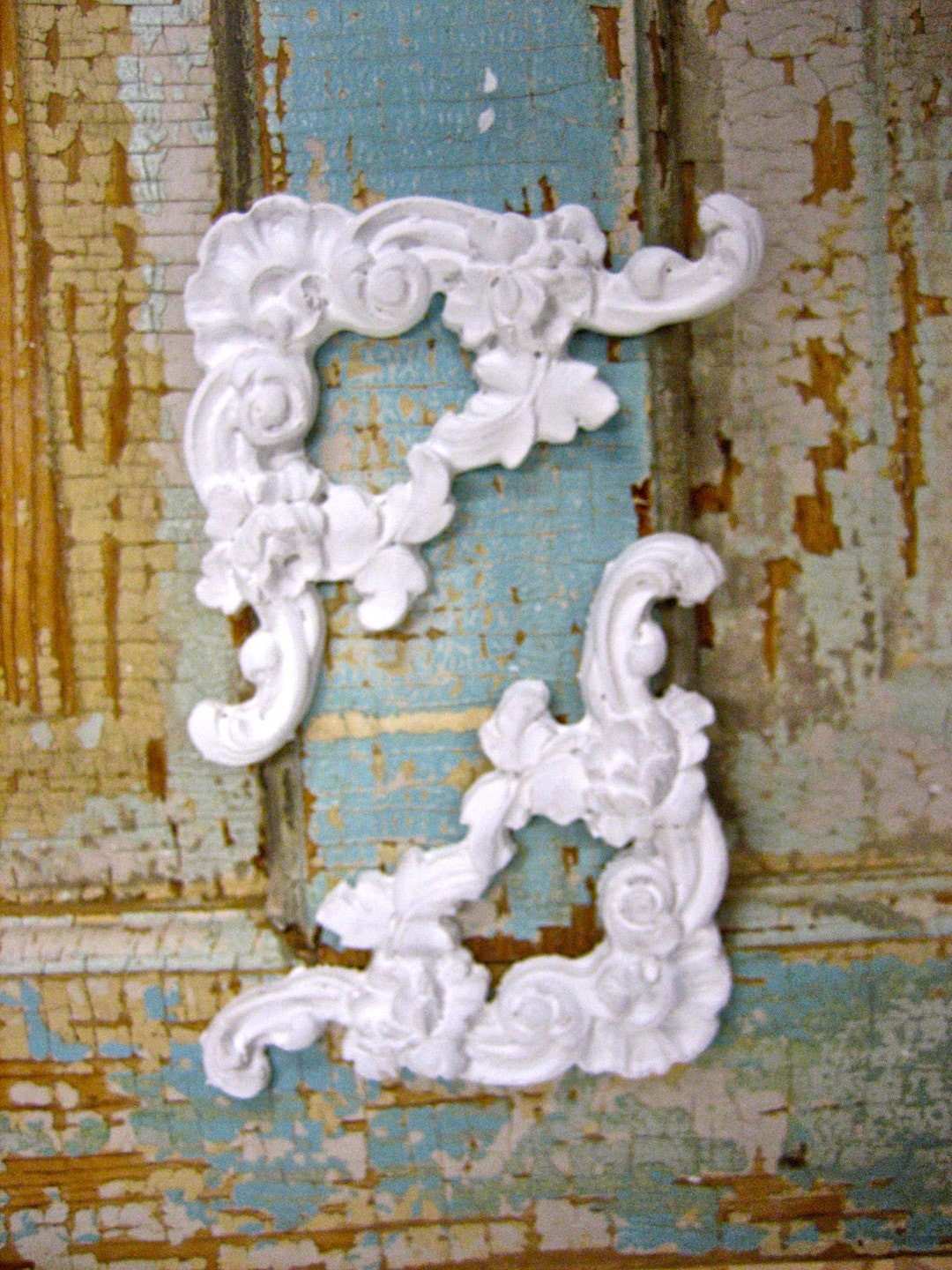 Shabby Chic Furniture Appliques Architectural Corners (set of 2 ...