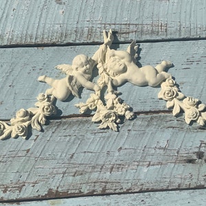 Angel Wings / Cherubs Furniture Appliques Architectural Onlays Flexible ...