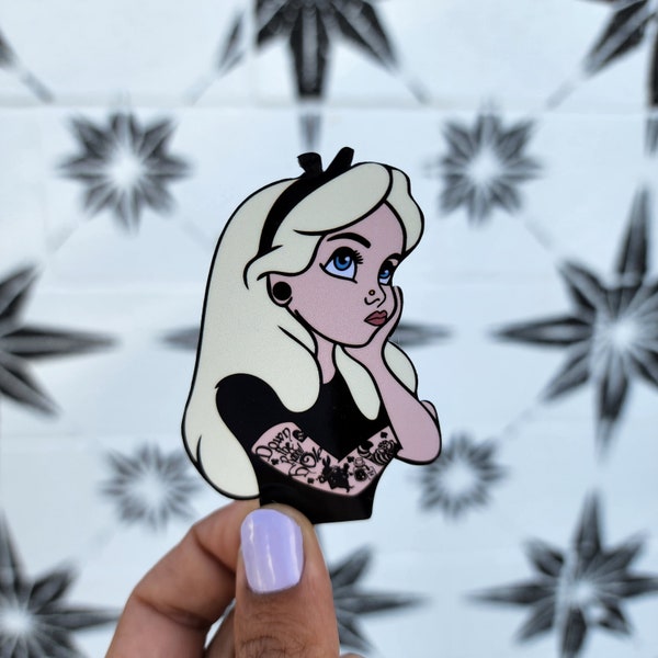 Alice in Wonderland Stickers - Etsy