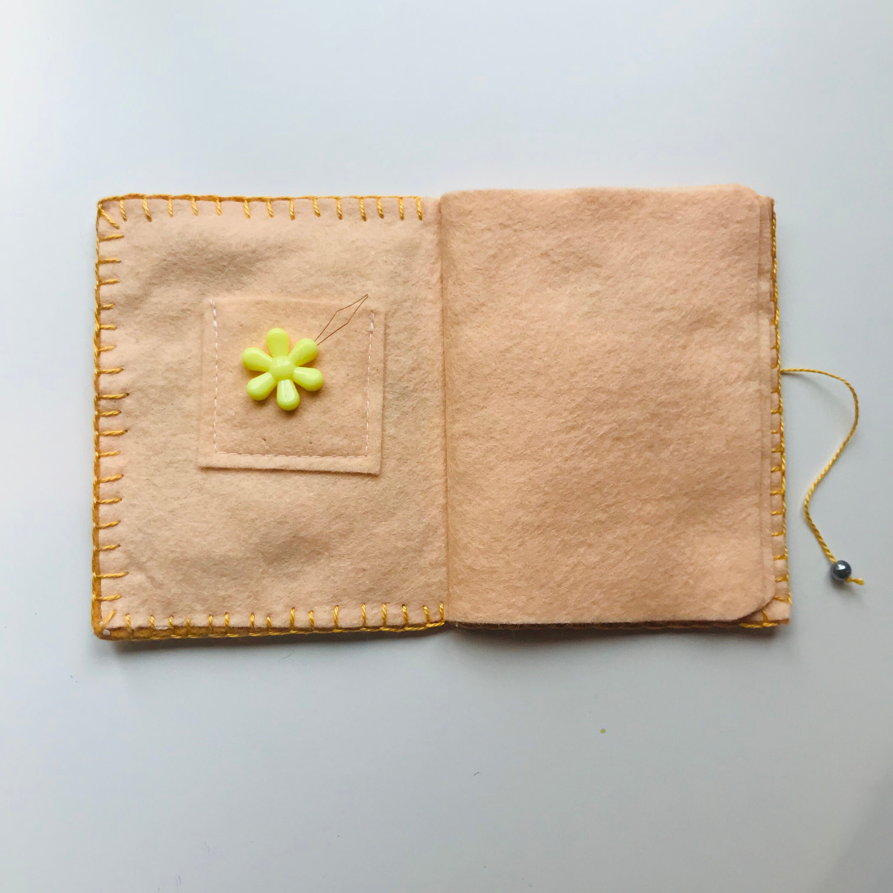 NEEDLE BOOK Winter Village Needle Book Needle Case Handmade Needle Book ...