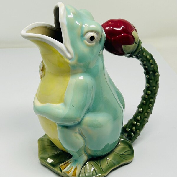 Frog Pitcher - Etsy
