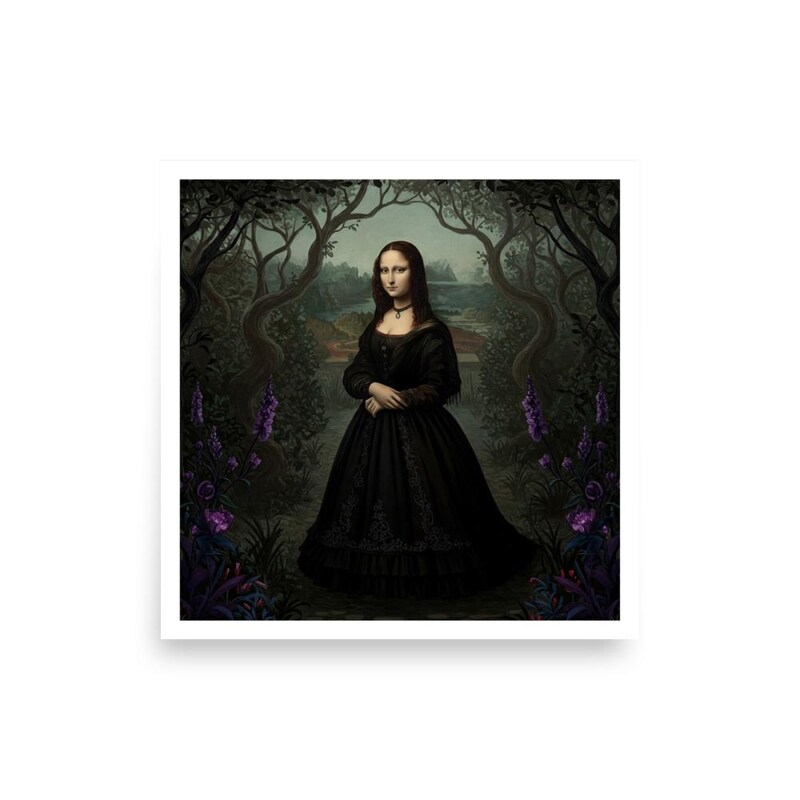 Mona Lisa Full Body - Etsy