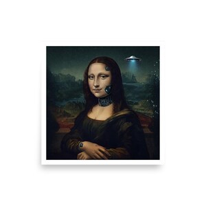 Mona Lisa Artificial Intelligence After Dark Secret Code Alien ...