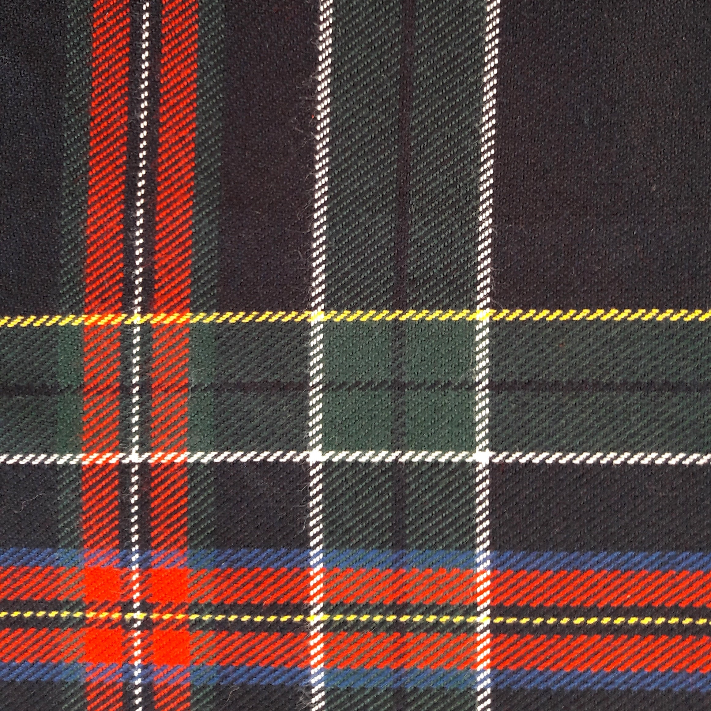 Long Scottish Dress, Green and Blue Tartan, Highlands, Pinafore Dress ...