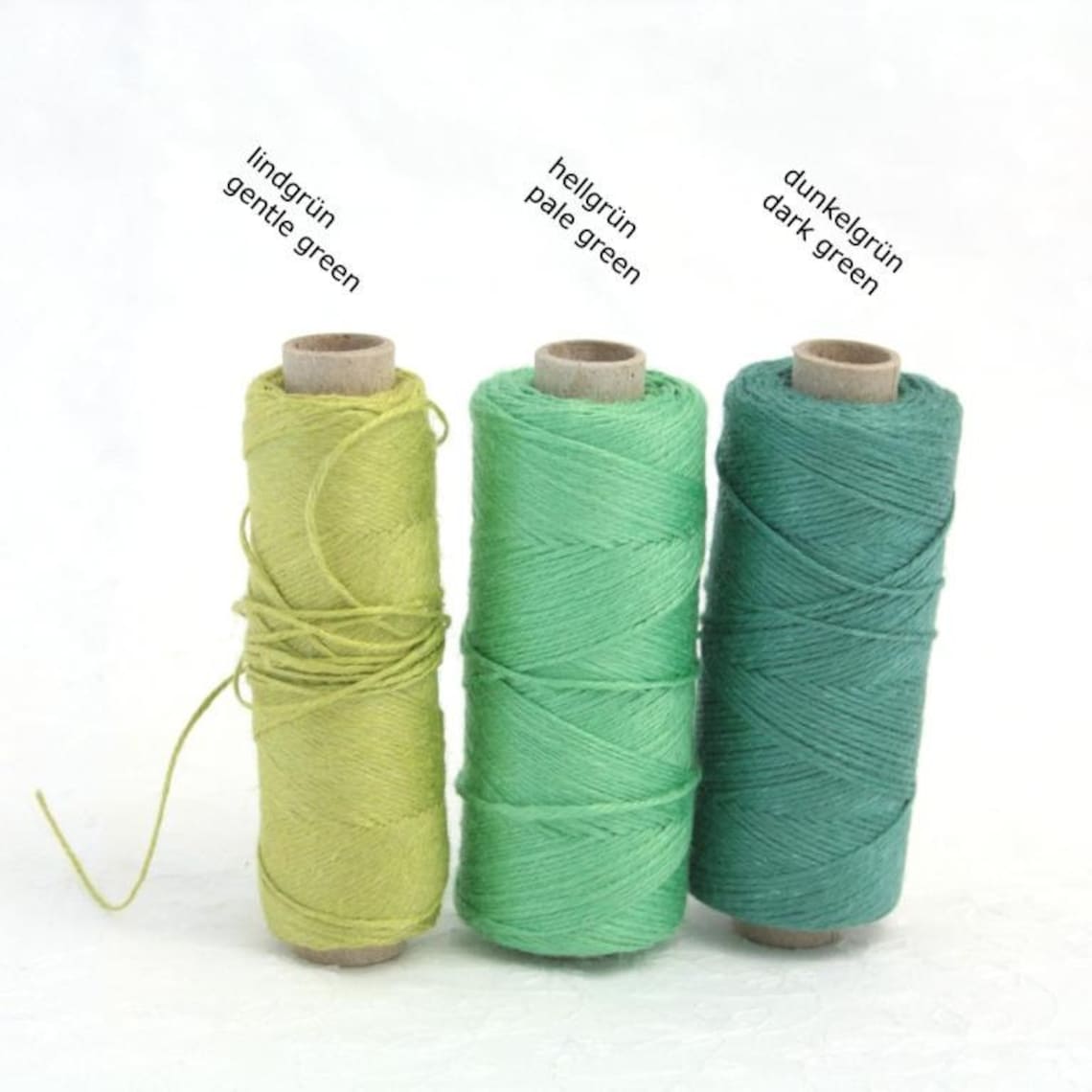 25m of Goldschild Linen Thread Non-waxed 3-ply up to 5 - Etsy