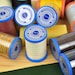 25g whole Spool Linen Thread for Hand Leather Sewing, 0.35mm Diameter ...