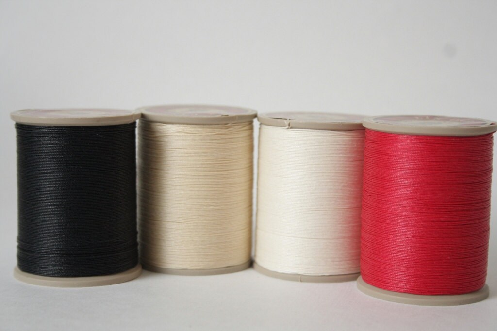 50g Spool of French Corded Waxed Linen Thread Fil Au Chinois - Etsy
