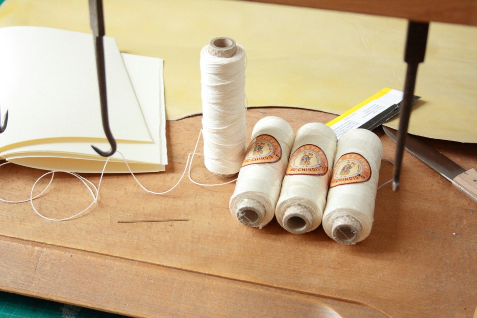 Professional Bookbinding Thread, Traditional 100% Linen, French Fil Au ...
