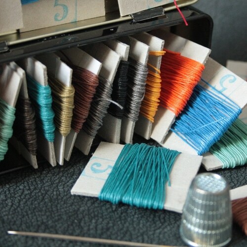 Color Chart for Linen Thread | Etsy UK