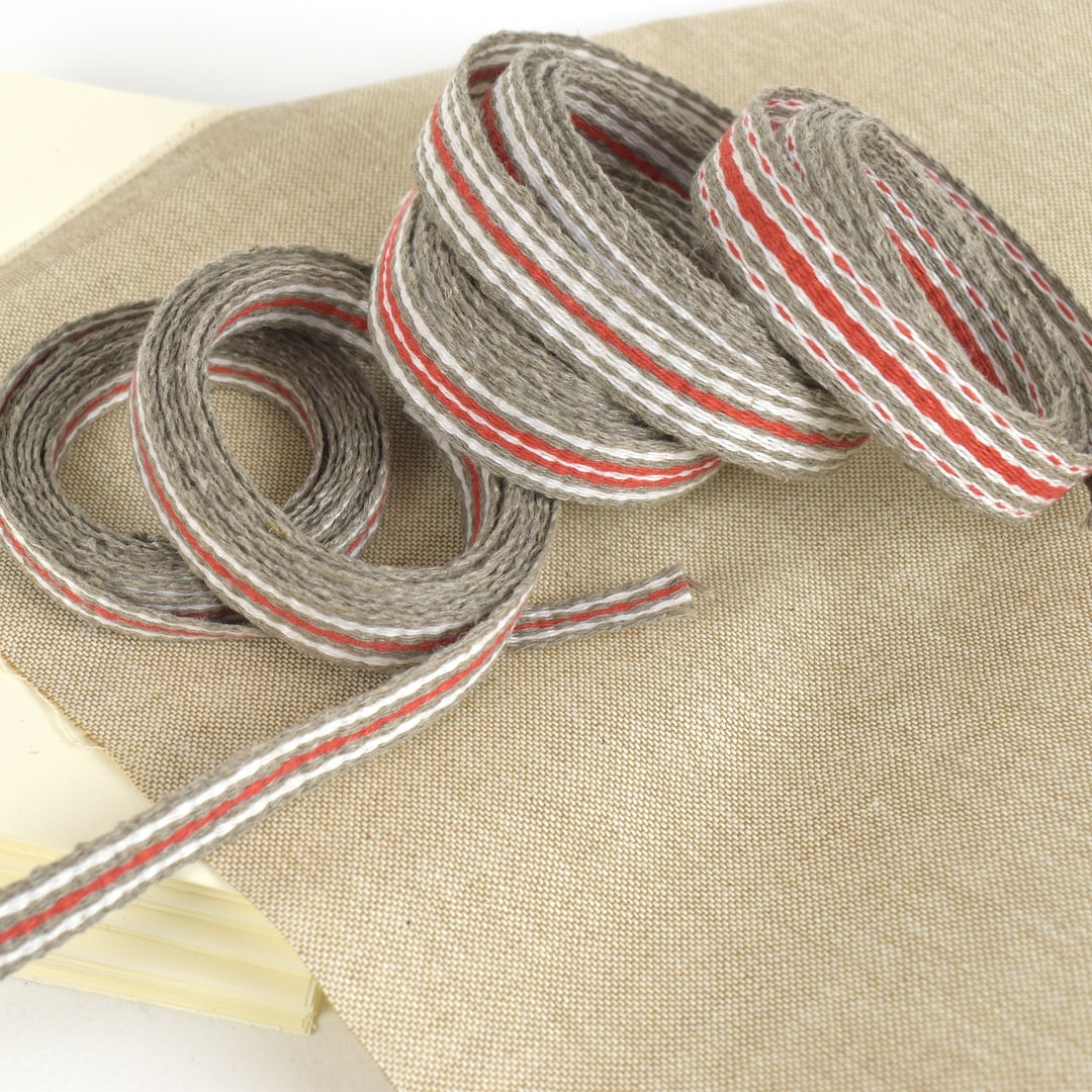 Linen Sewing Tape for Bookbinding and All Kinds of Other Crafts, 0.9cm ...