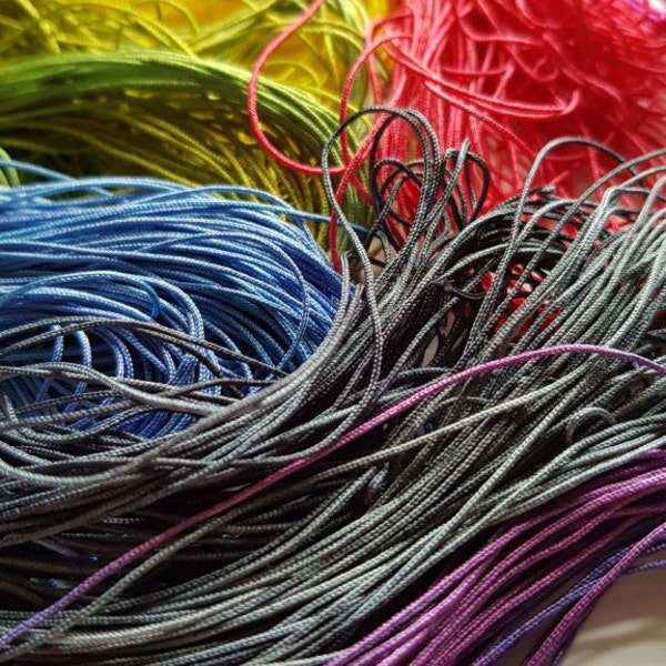 Braided Silk Cord - Etsy