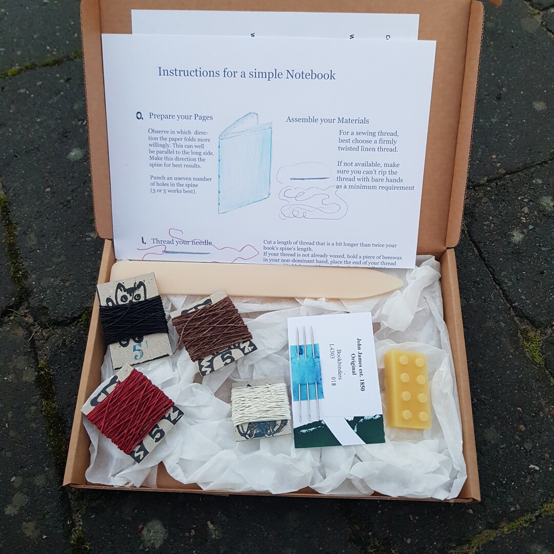 Tool Set, Bookbinder's Starter Kit, Bookbinding Gift Kit - Etsy UK