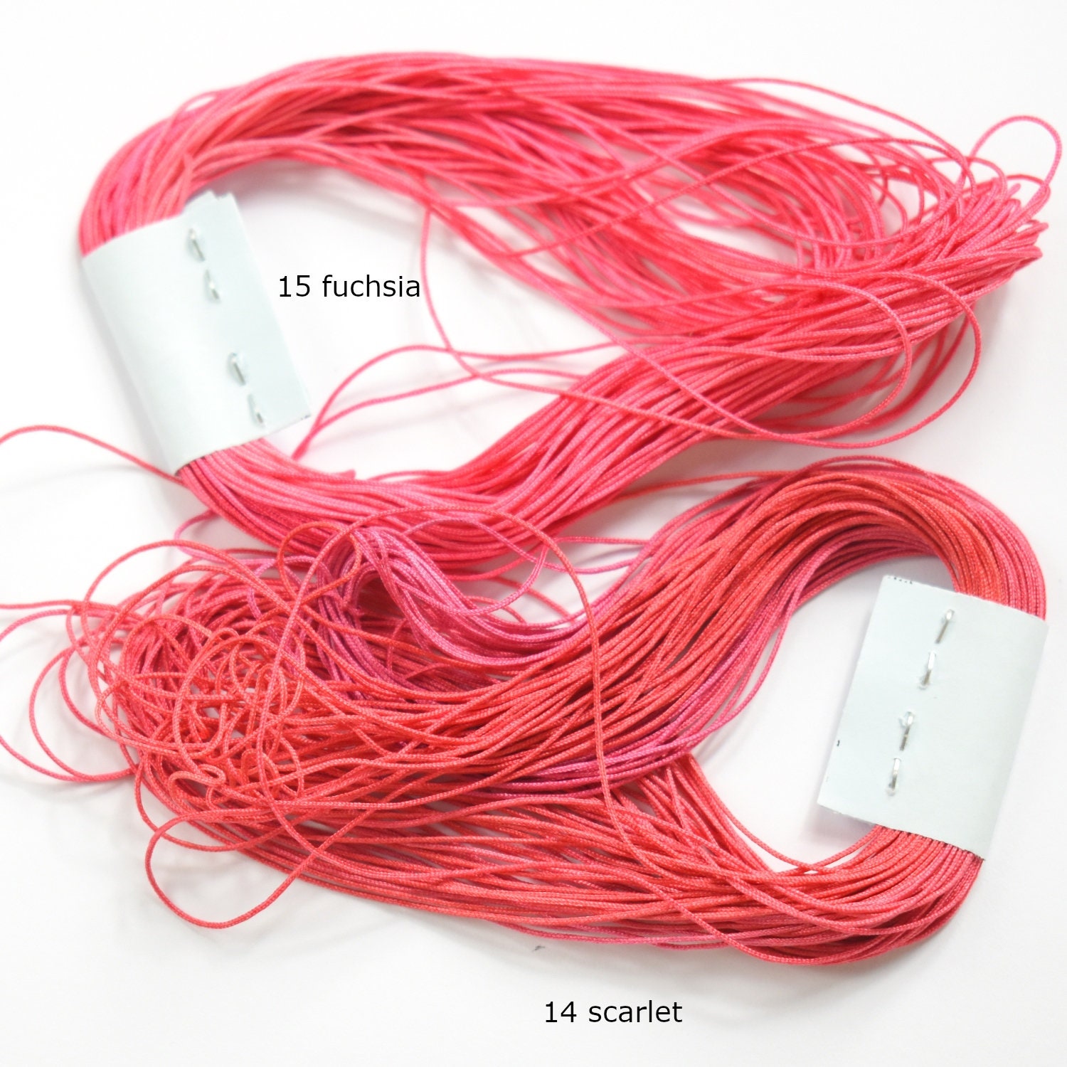 Braided Silk Cord, Jewelry Cord, Varigated Silk Thread, Varigated ...