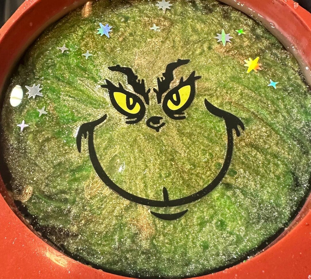 CUSTOM ORDER Dr Seuss Grinch Coasters Christmas Coasters 3 Dimensional ...