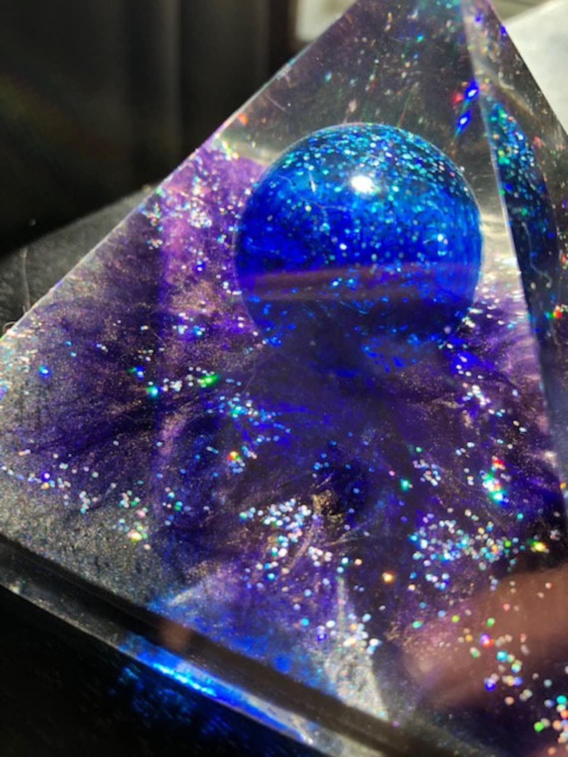 Large Galaxy Pyramid Orgone Energy Generator Metaphysical | Etsy