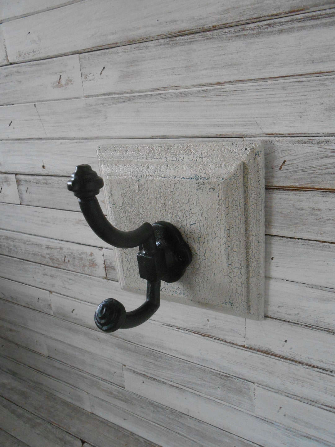 One Hook Wall Hanger-single Hook on Wood-farmhouse Wall Decor ...