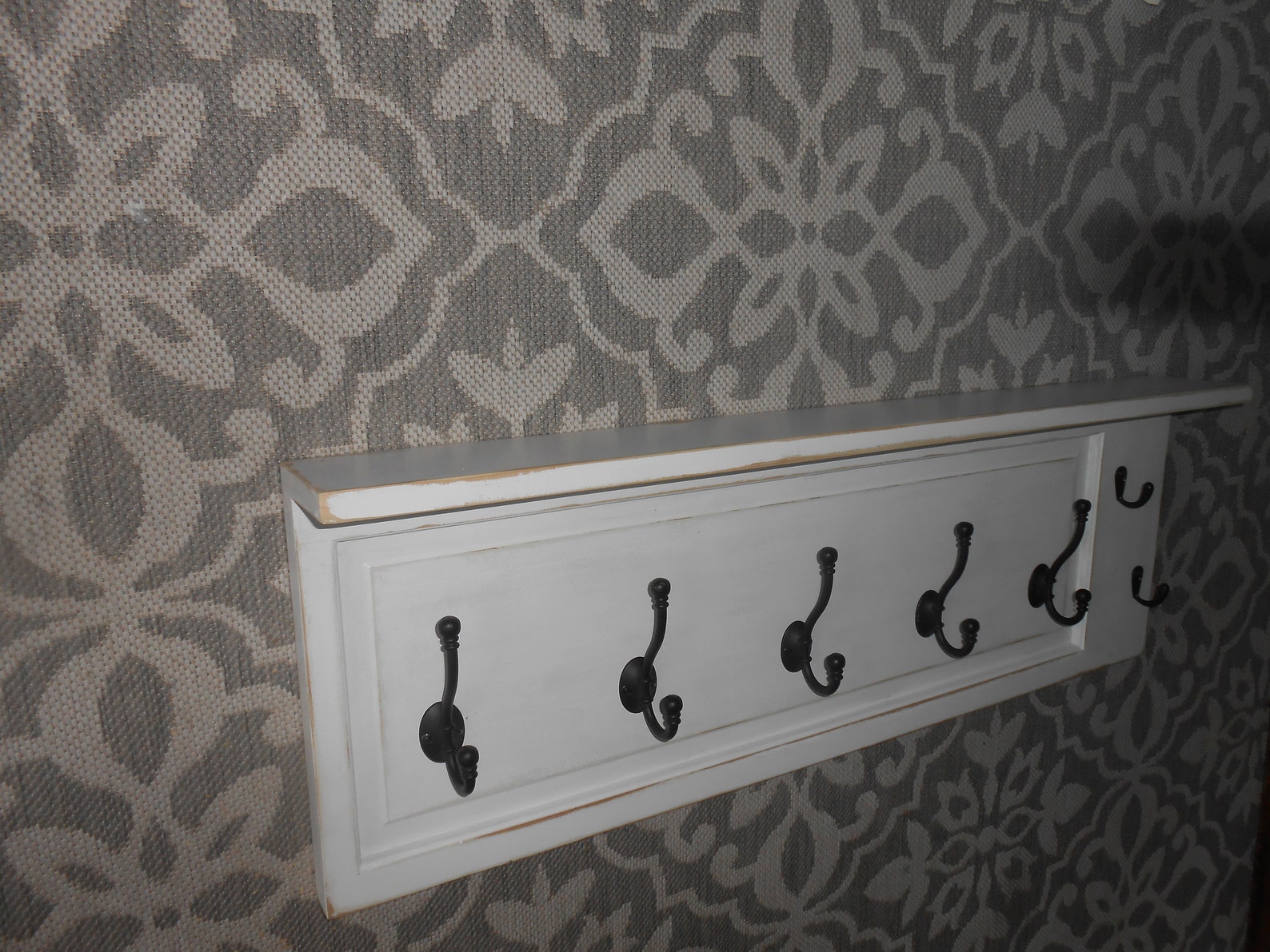 Shutter Coat Rack With Shelf-entryway Coat Rack farmhouse - Etsy