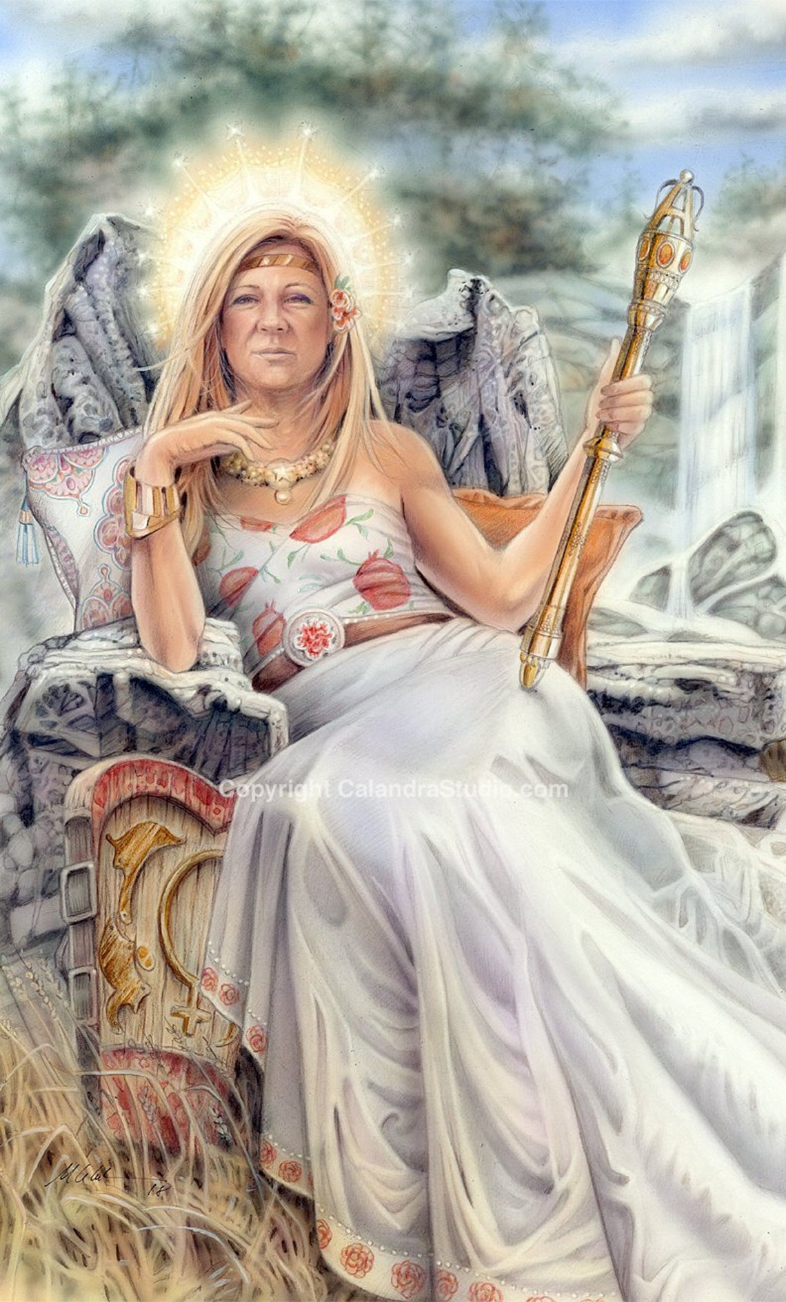 Empress Artist Signed 11x14 Print - Etsy