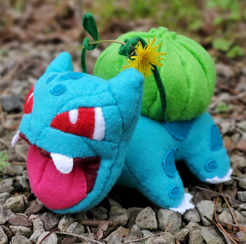 Bulbasaur Plushie PDF Pattern - Etsy