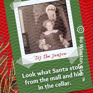 Funny Retro Photo Christmas Card Set: Weird Holiday Cards (5x7 With Env) - Etsy