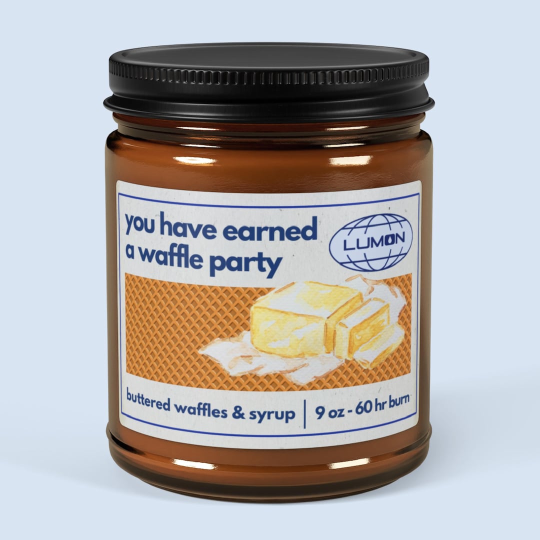 Severance Candle/waffle Party Candle/severance Gift/innie/outie/art/tv ...