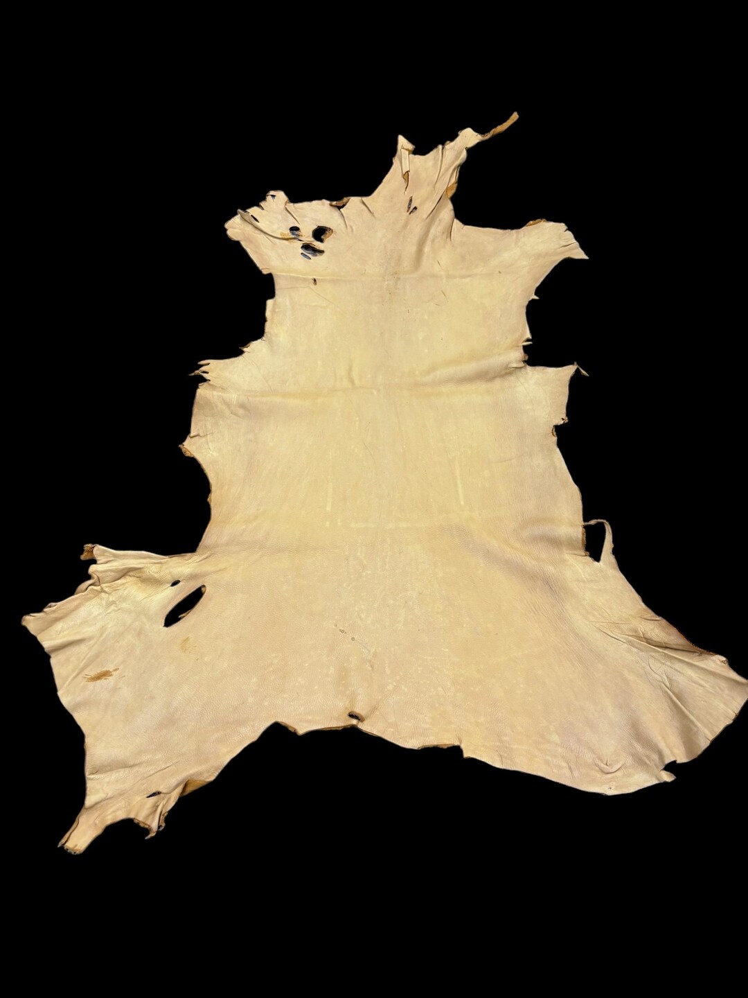 Deerskin/deer Leather / Buckskin Hide/saddle Color / C12-pic3 - Etsy