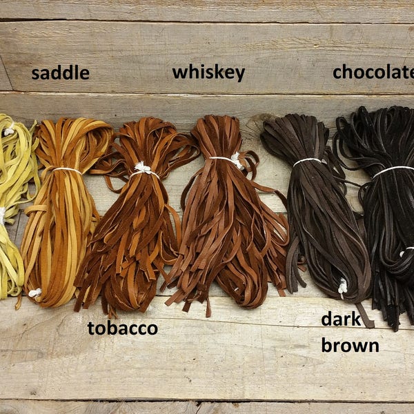 Leather String - Etsy
