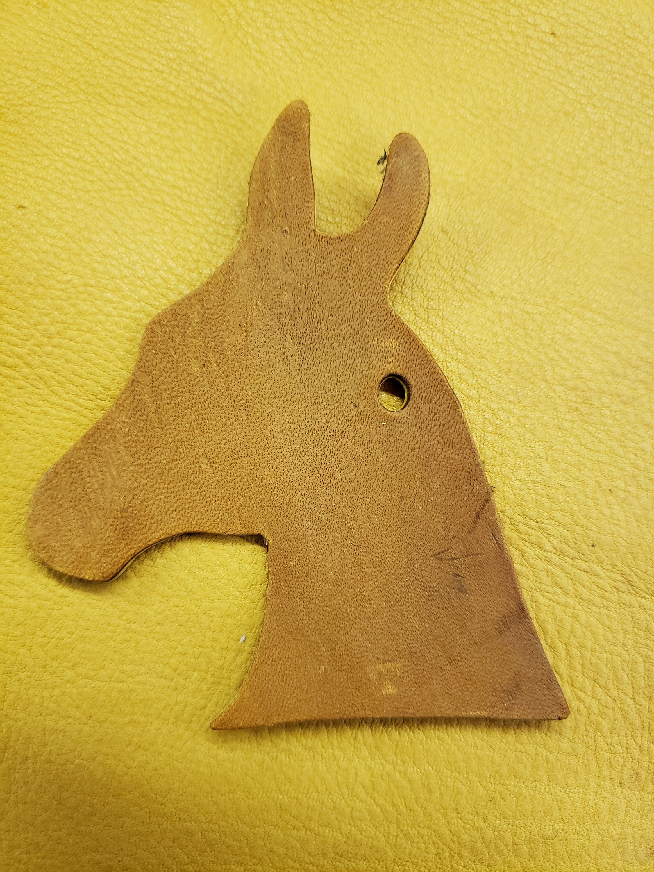 Leather Donkey Head Shapes-10 Pack-great for Group Projects - Etsy