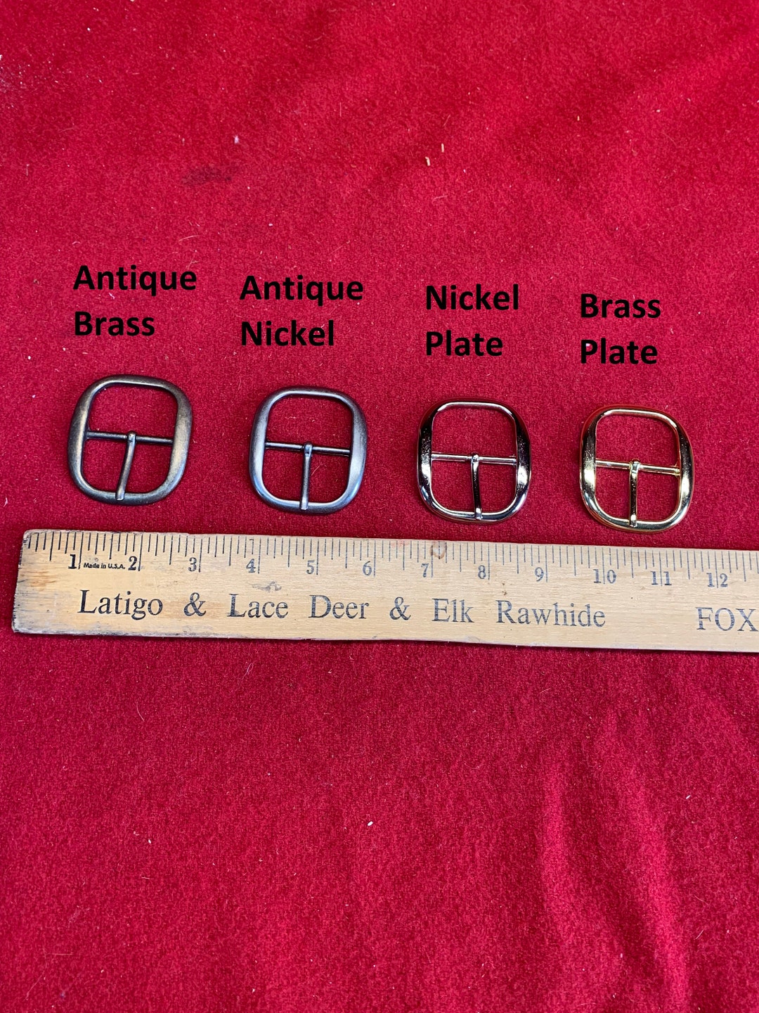 1 1/2" Econo Center Bar Buckle - 4 Colors to Choose From - Etsy