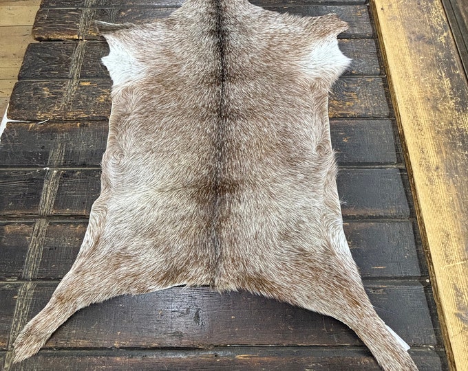 Goat Hide, Hair on Goat Hide, 33"x20", Shelf6-#2 - Etsy